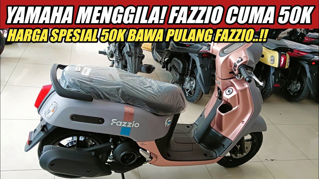 FAZZIO GRAYCEFUL PINK 2025! HARGA SPESIAL BISA DP 50 RIBU - YouTube