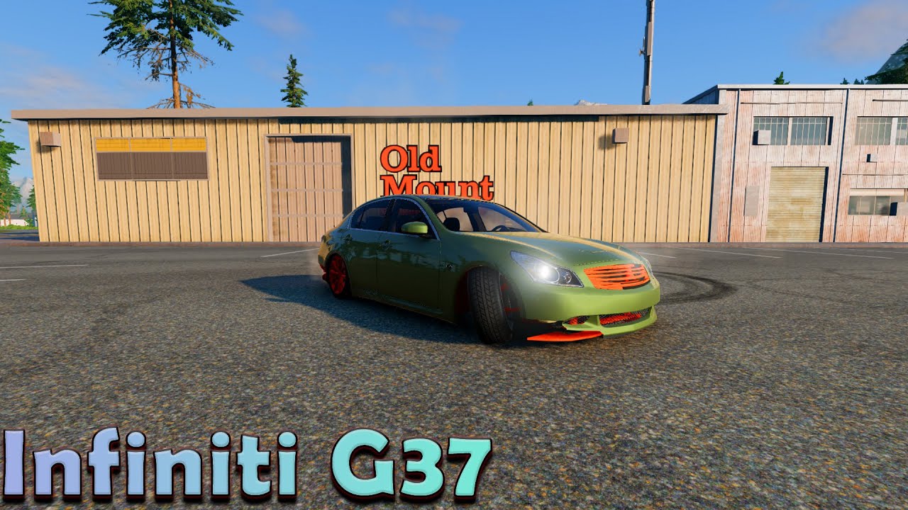 Infiniti G37-BeamNG Drive(#2039) - YouTube
