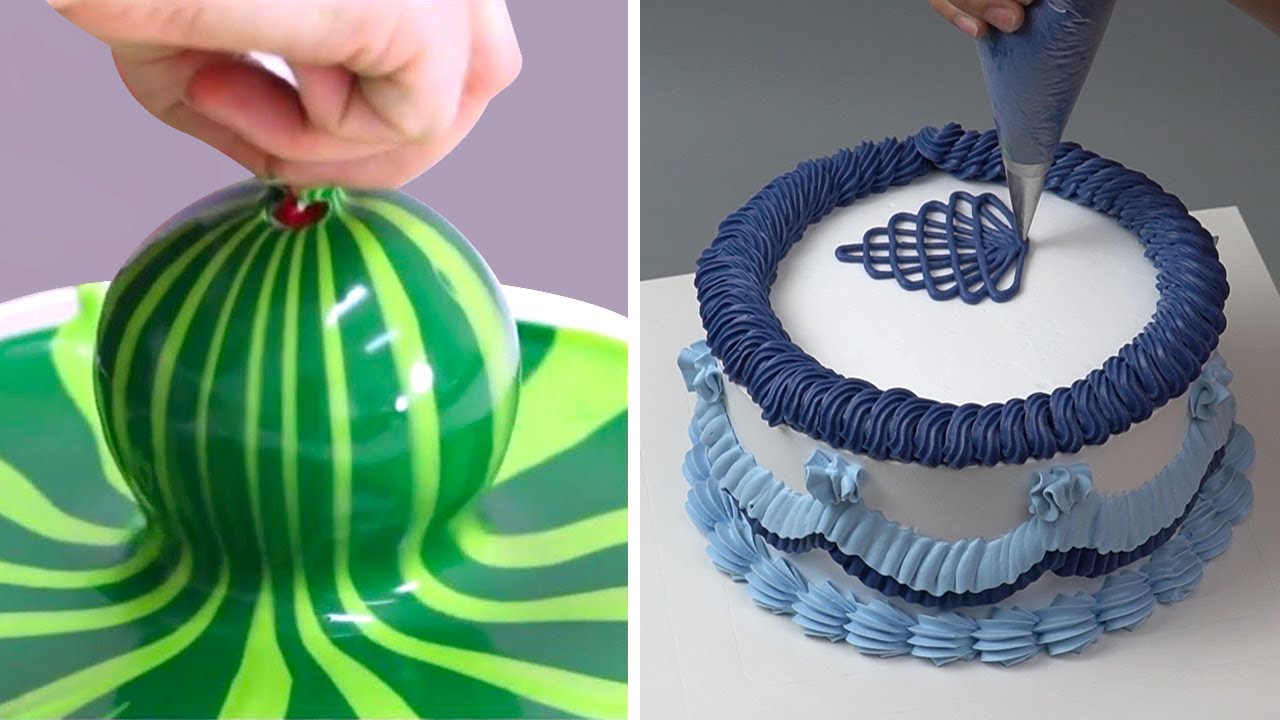 Stunning Cake Decorating Technique Like a Pro | Most Satisfying ...