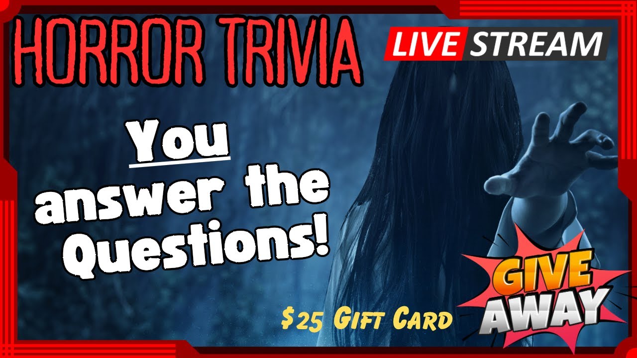 Horror Movie Trivia Night | YOU ANSWER THE QUESTIONS! - YouTube