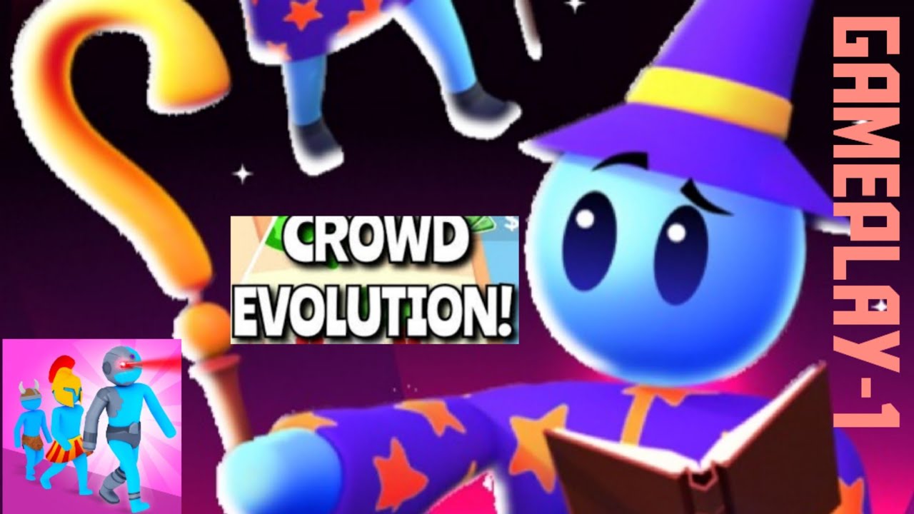 Crowd evolution Fun Gameplay-1 | Rollic Games | #gamingvideos #subscribe - YouTube