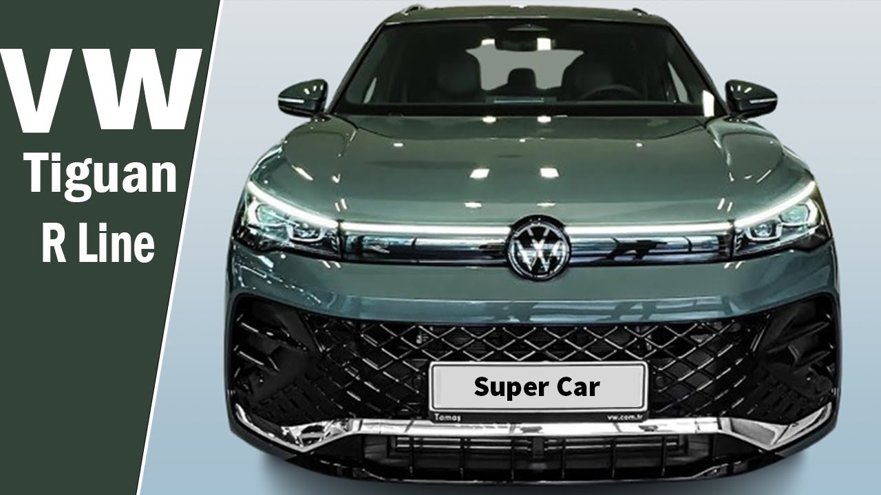 New Volkswagen Tiguan R Line 2024: The SUV That Does It All - YouTube