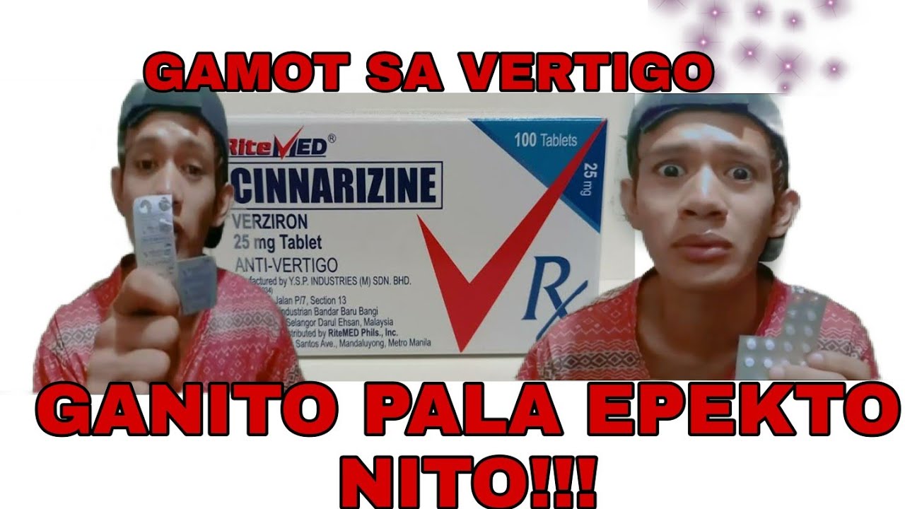ANG EPEKTO NG PAG INOM NG GAMOT NA CINNARIZINE NA KAKA HILO # ...