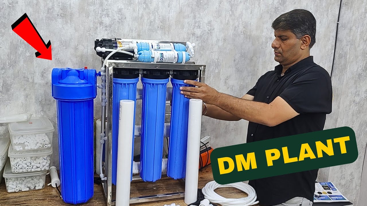 Mini DM Plant With 50 Lph RO Specially Assembled For Bihar's Subscriber ...
