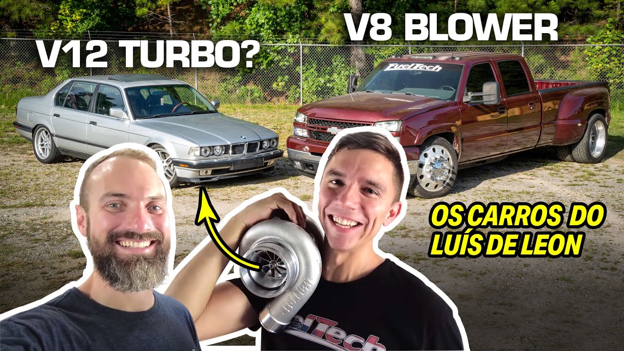 TURBINANDO a BMW 750iL V12 + Silverado Dually V8 BLOWER de mais 1000hp ...