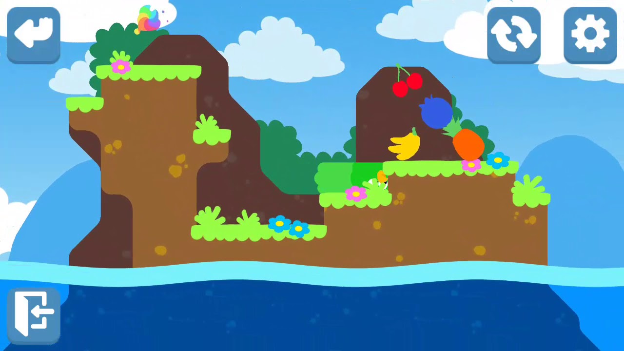 Snakebird Primer Level 2 Walkthrough - YouTube