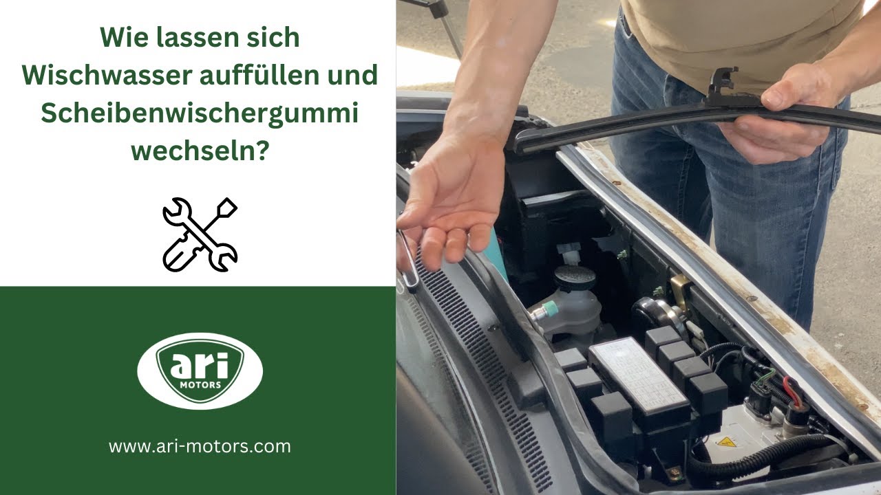 Wunderschne Scheibenwischwasser Kommt Nicht Raus Bildnull