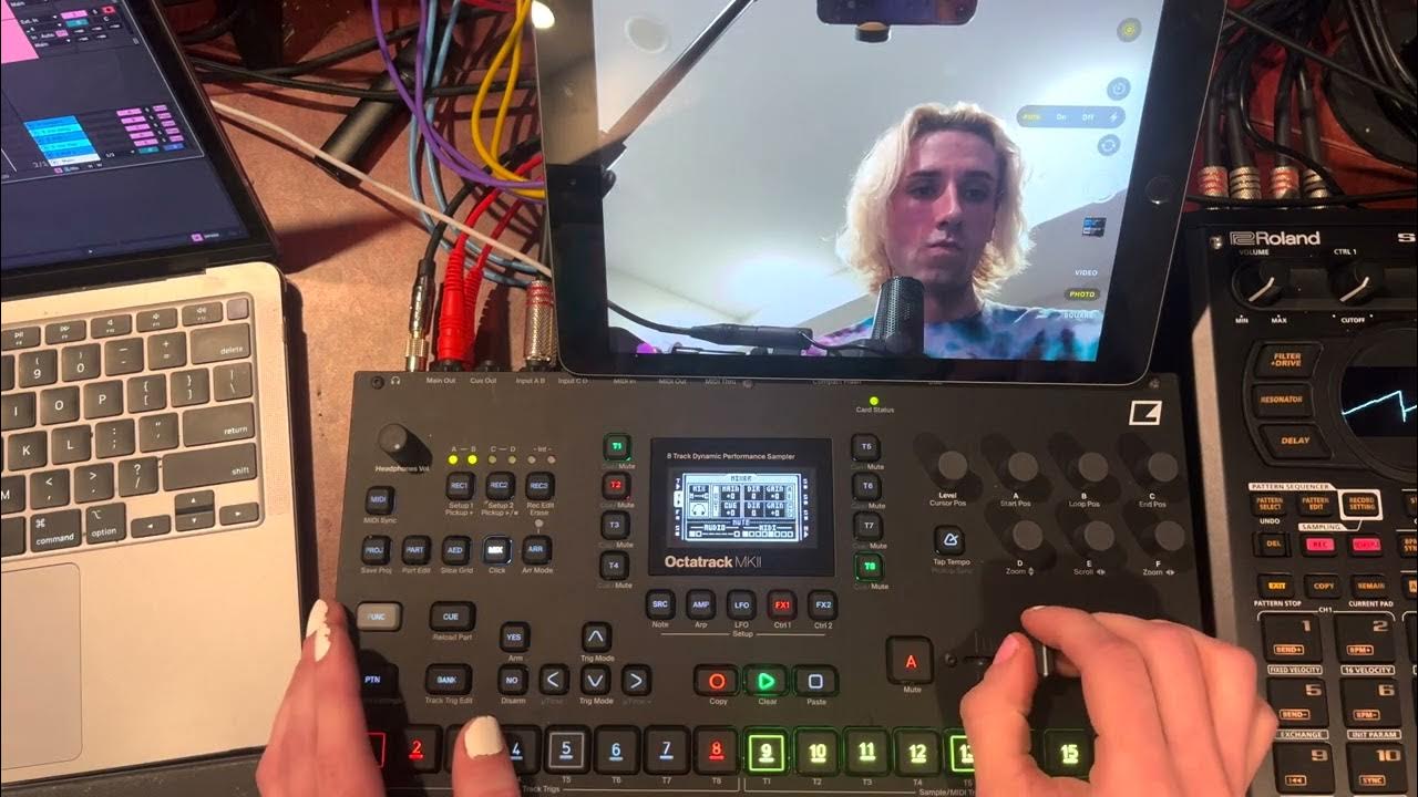 Octatrack: Ambient Workflow (plus: 1010 Lemondrop and Cassette Recorder!!) - YouTube