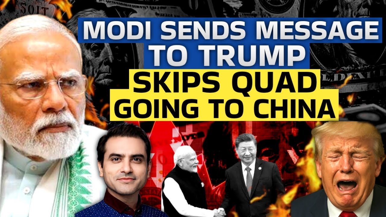 MODI SENDS MESSAGE TO TRUMP SKIPS QUAD, GOING TO CHINA | CWSJ-2368 ...