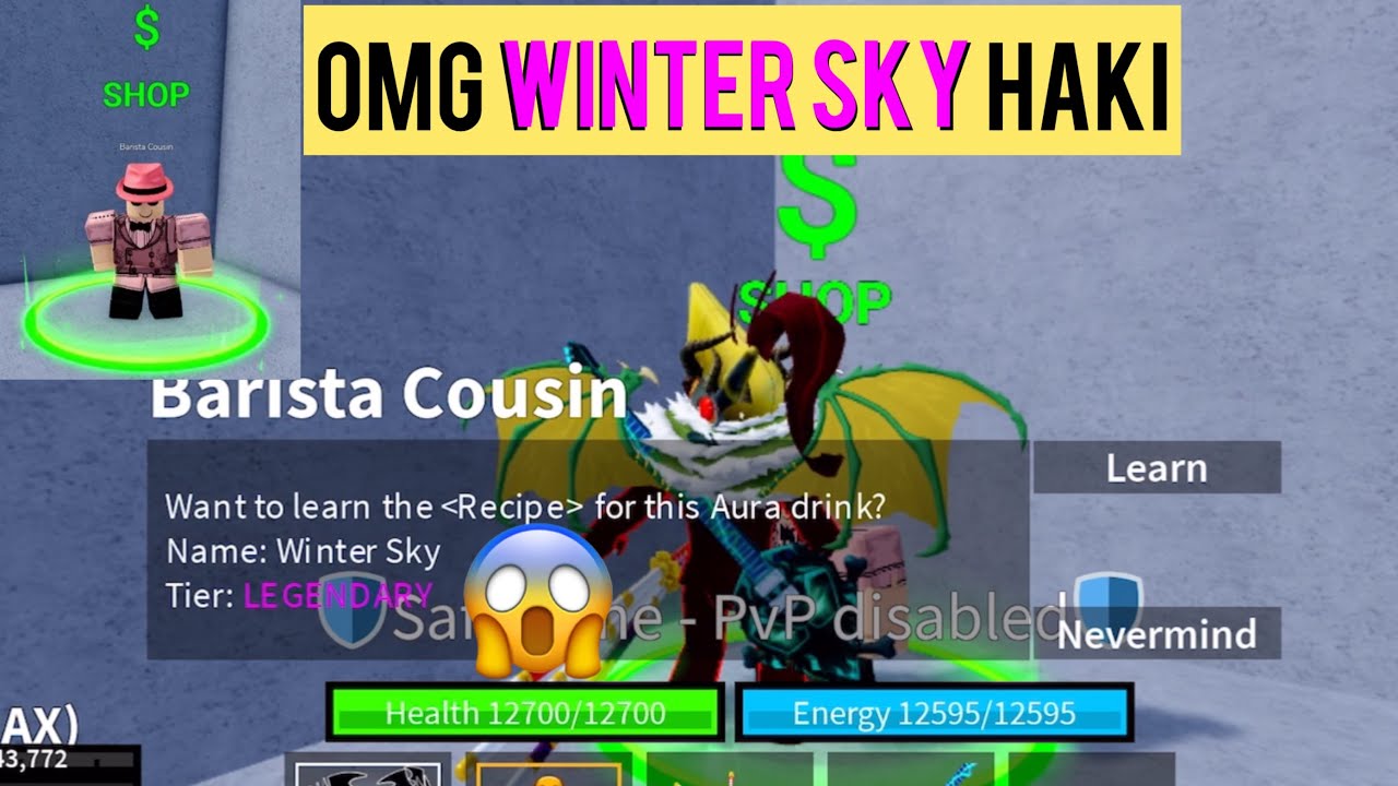How to Unlock Winter Sky Haki Aura in Blox Fruits (Step-by-Step Guide!) 2025 - YouTube