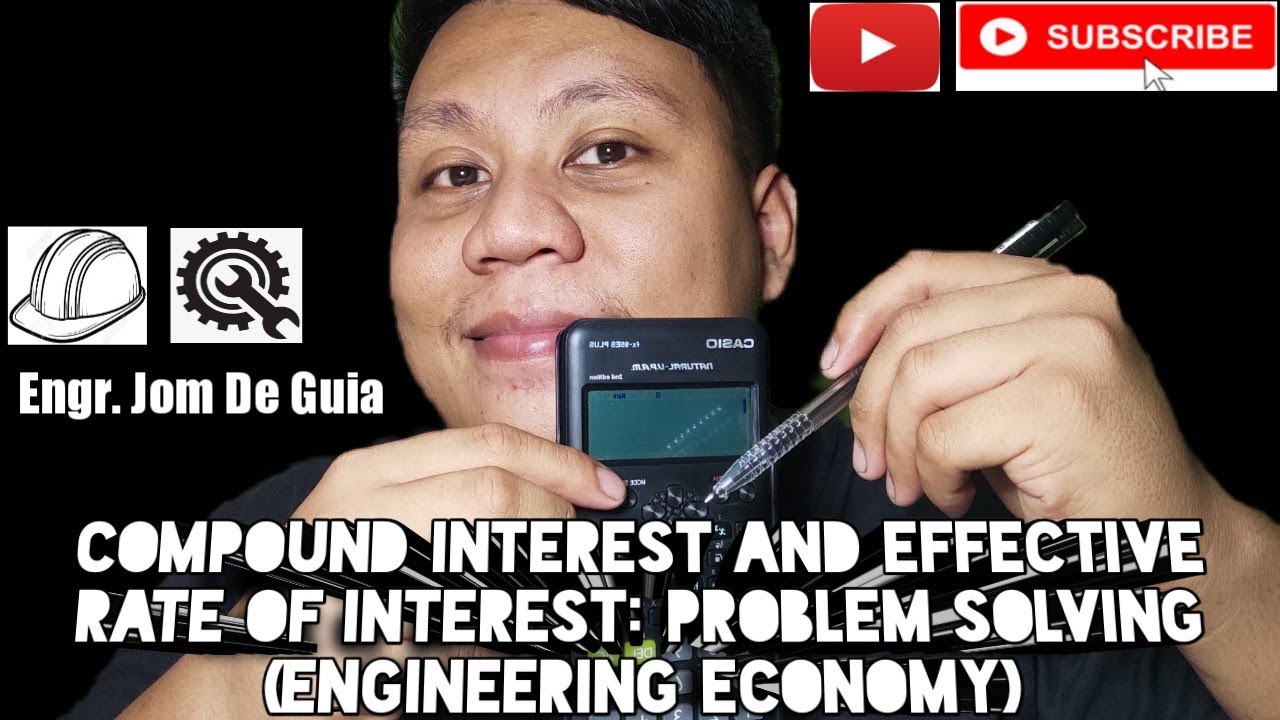 ENGINEERING ECONOMICS EFFECTIVE RATE OF INTEREST AND COMPOUND INTEREST ENGINEERING ECONOMICS EFFECTIVE RATE OF INTEREST AND COMPOUND INTEREST