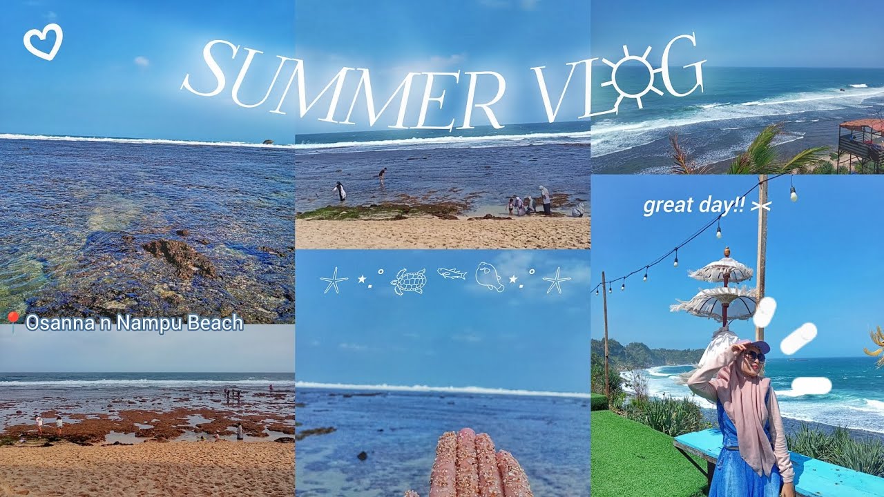 summer (mini) vlog ☀️ | beach day, family, a lot of joy 🌊🐋🌴 - YouTube