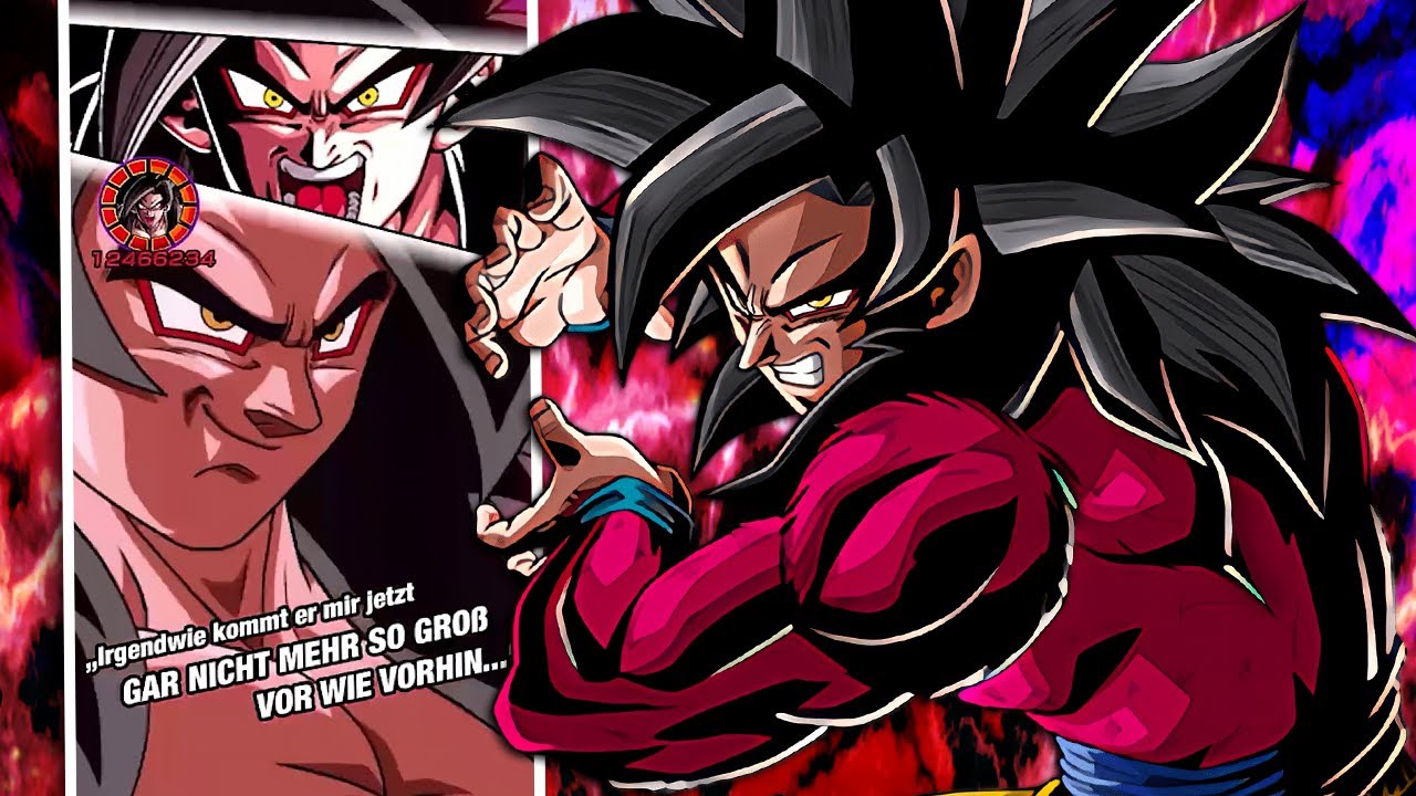 So spielt sich LR Full Power SSJ4 Goku frisch gezogen! LR SSJ4 Goku ...