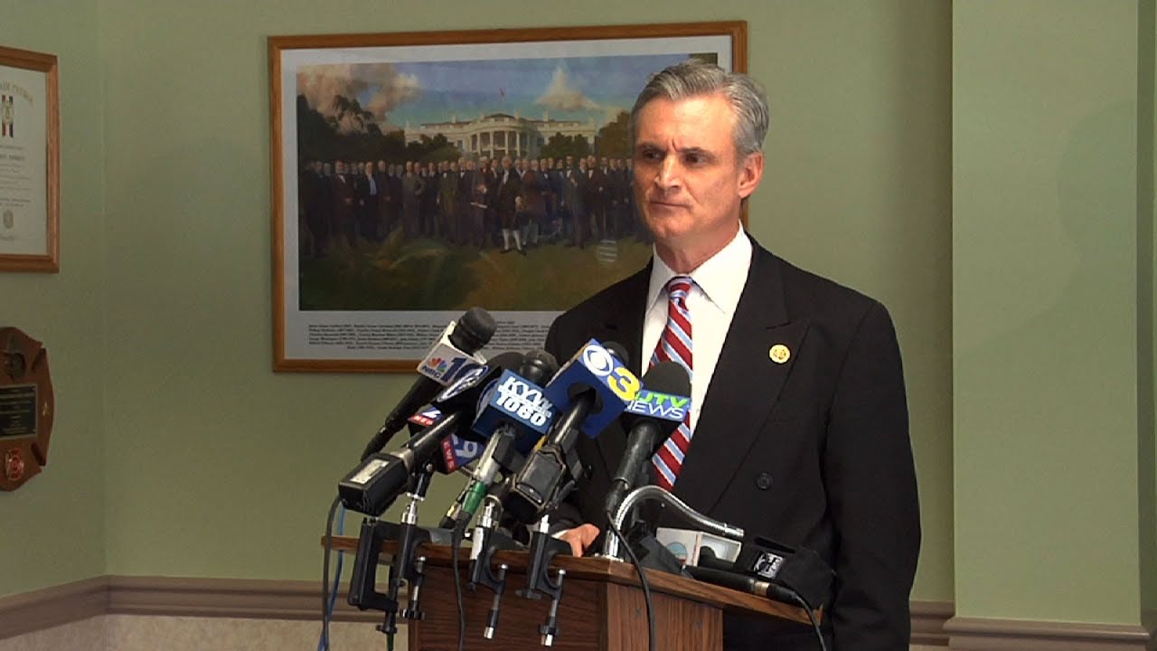 Rep. Andrews Announces Resignation from House - YouTube