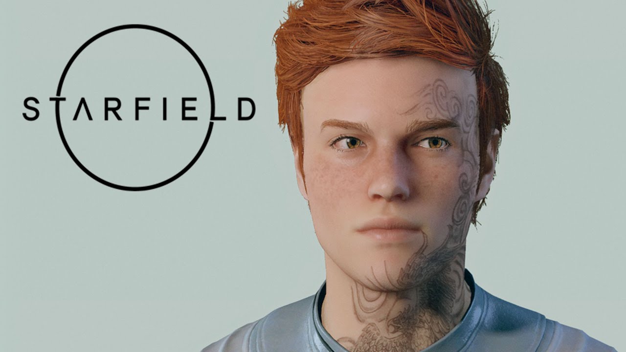 STARFIELD MALE CHARACTER CREATION - YouTube