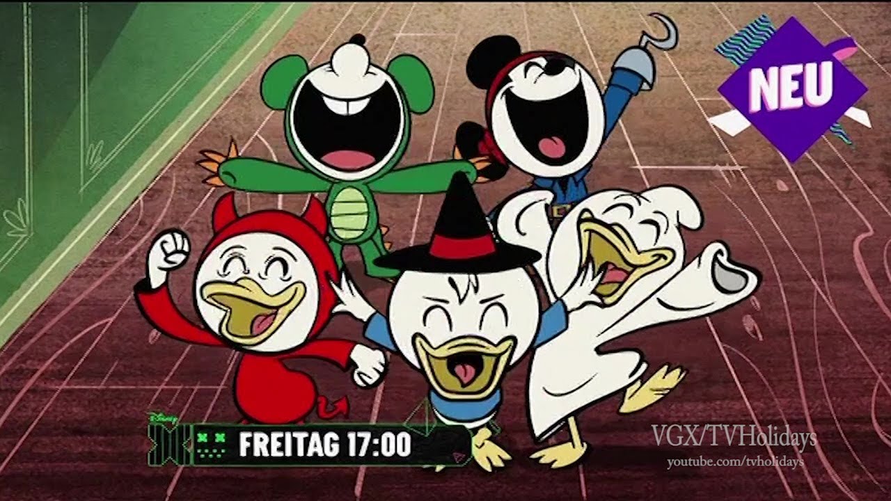 Disney XD Germany Halloween Mickey Mouse Special Advert 2017 - YouTube