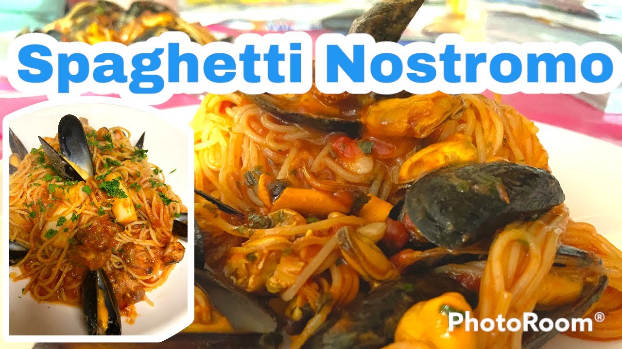 Spaghetti Nostromo (Spaghetti with Shell /Clam) cooking with Gio - La ...