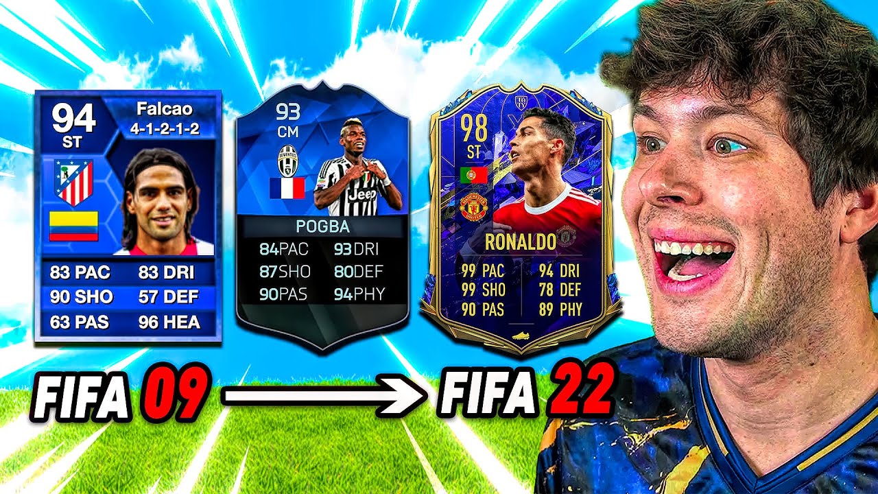 Every TOTY on One Club (FIFA 09-22) - YouTube