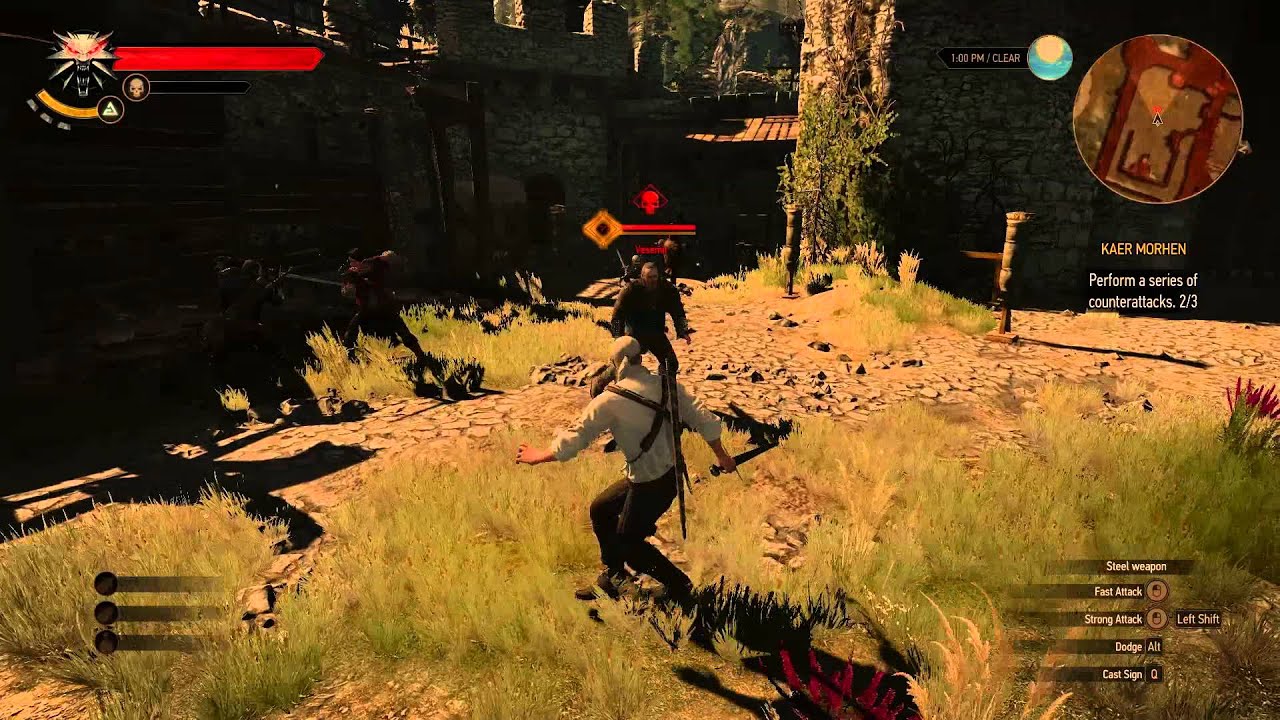 The Witcher 3 PC Gameplay 1080p 60fps - YouTube