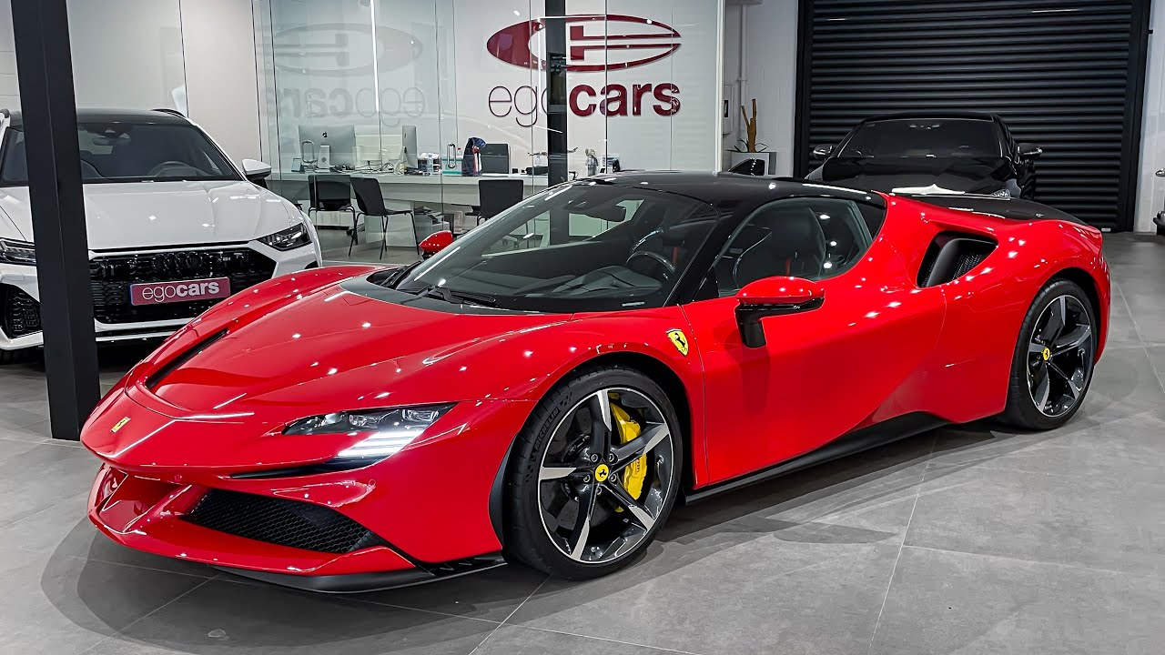 🚀 2021 FERRARI SF90 STRADALE ASSETTO FIORANO Rosso Corsa - YouTube
