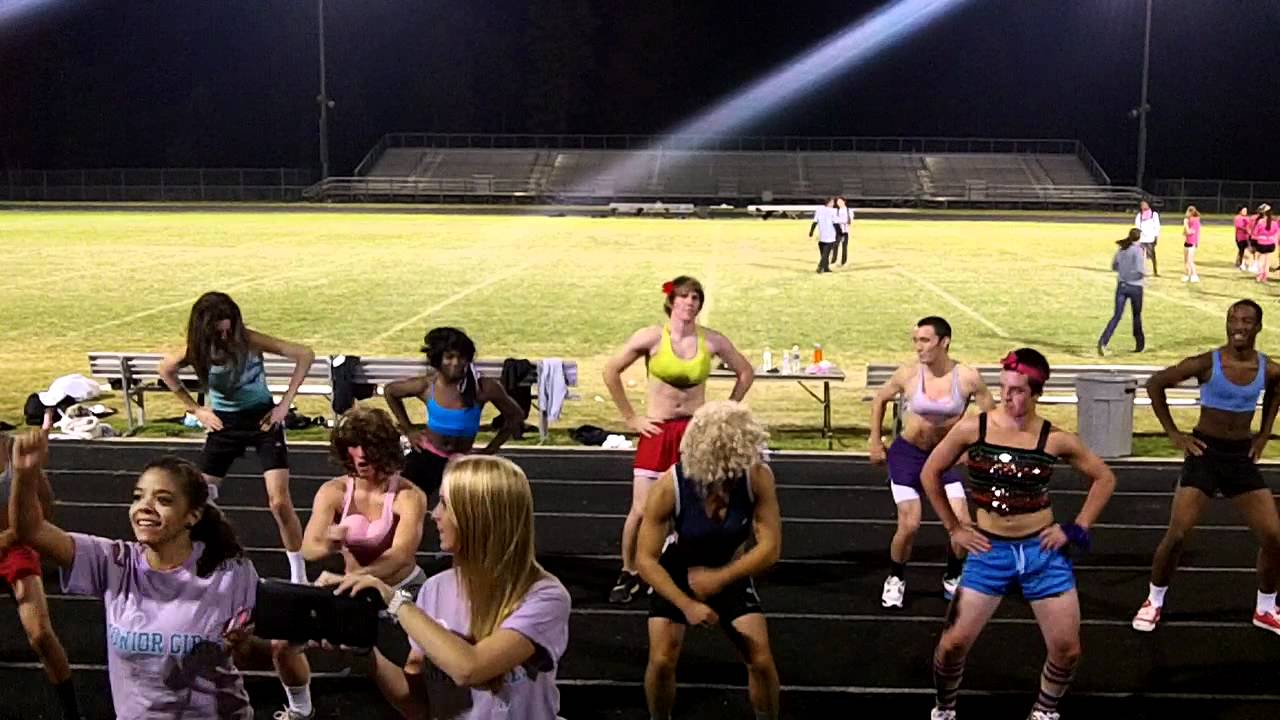 Northern Guilford HS Powder Puff Cheerleaders - Alex Mott - YouTube