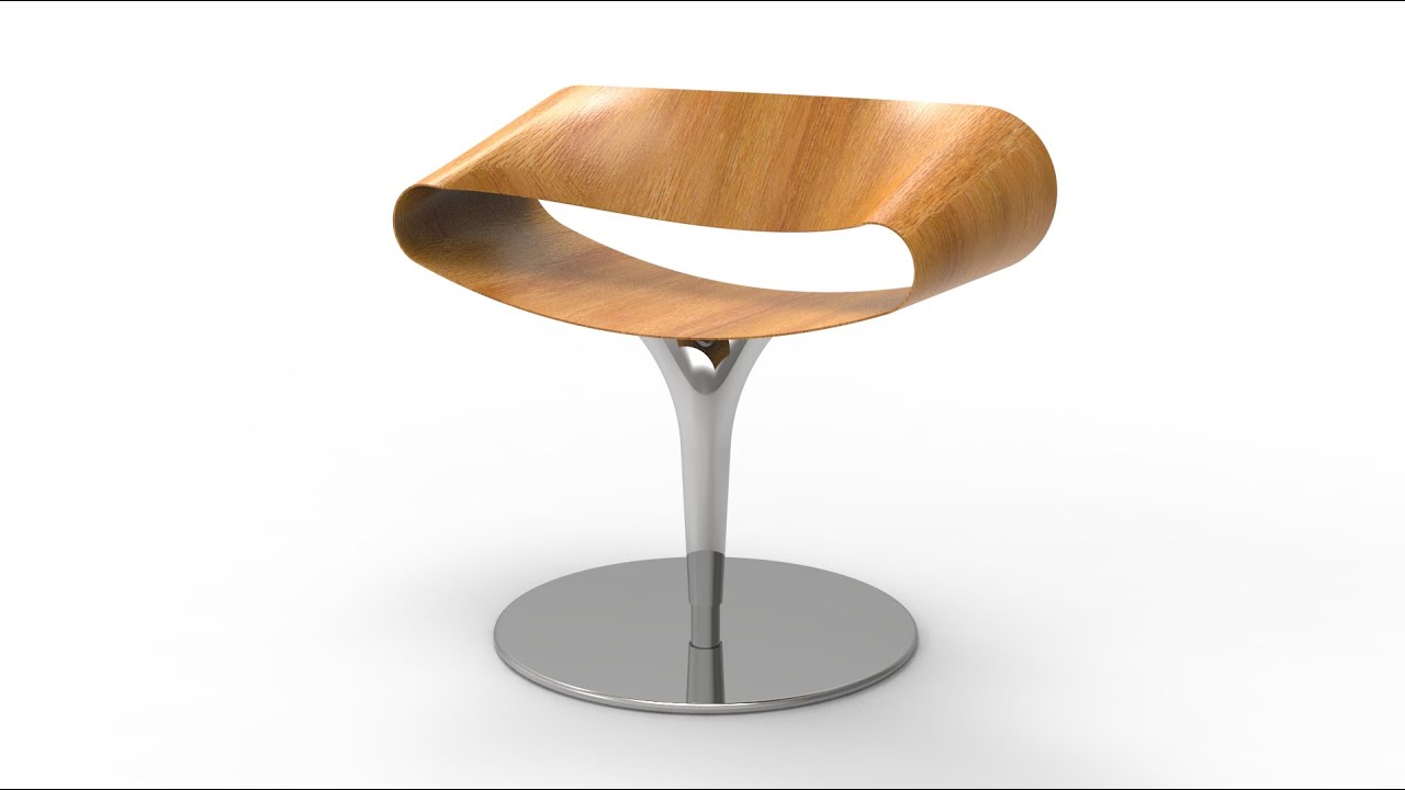 「DESIGN 367」 Unique Chair 9 | Solidworks tutorial - YouTube