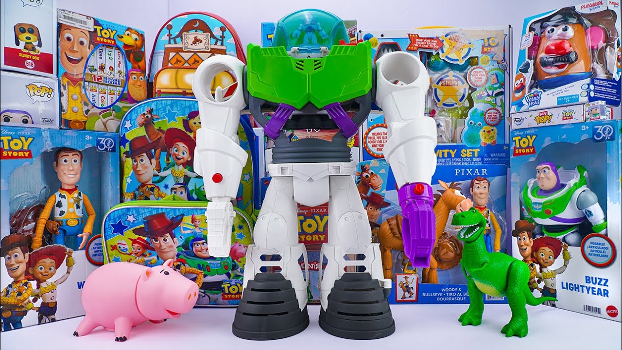 Disney Pixar Toy Story Collection Unboxing | Buzz Lightyear Robot & Toy ...