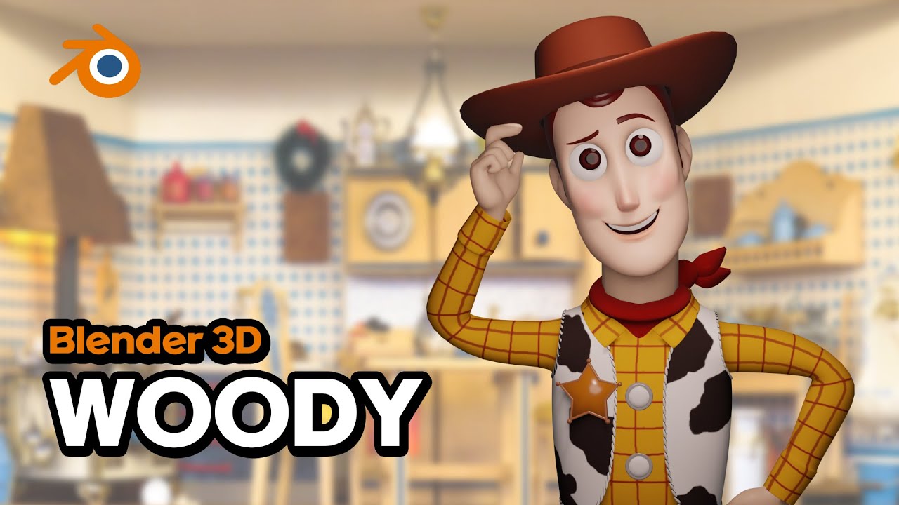 [ Blender3D 3.1 ] Toy story Woody - YouTube