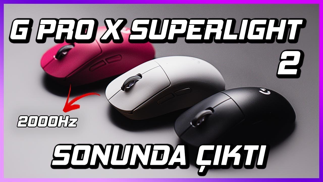 Beklenen G Pro X Superlight V2 Çıktı !! | Ninjutso Sora 4K Geliyor ...