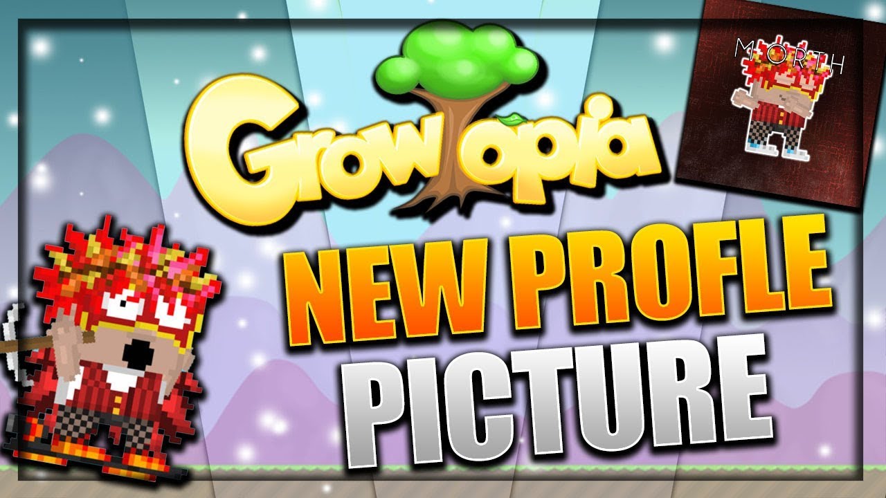 Growtopia | MAKING MY PROFILE PICTURE - YouTube