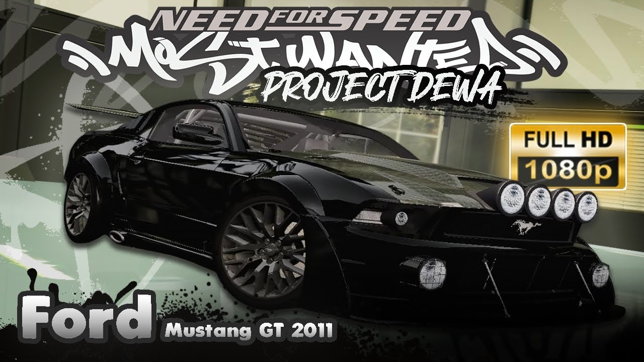 Ford Mustang GT 2011 - NFS Most Wanted 2005 - YouTube