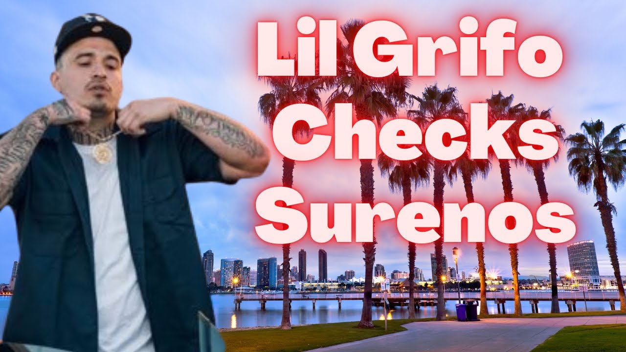 Rapper Lil Grifo Checks Surenos About Nortenos & Doing Business - YouTube