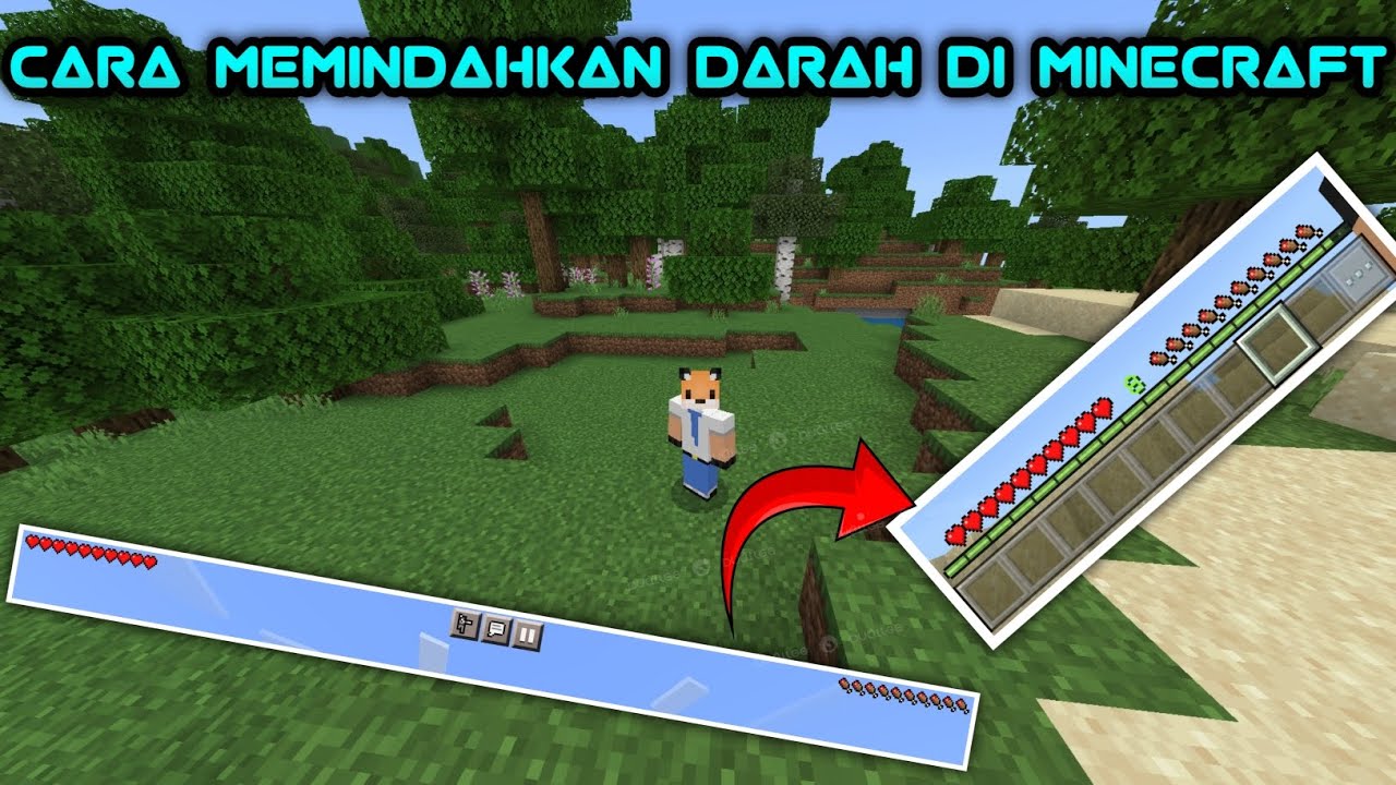 CARA MEMINDAHKAN DARAH DI MINECRAFT | SINGKAT PADAT JELAS - YouTube