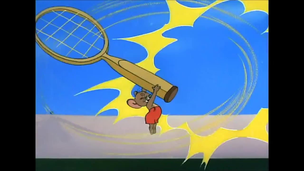 Tom & Jerry - Tennis Chumps (1949) - Cartoon Kids - YouTube
