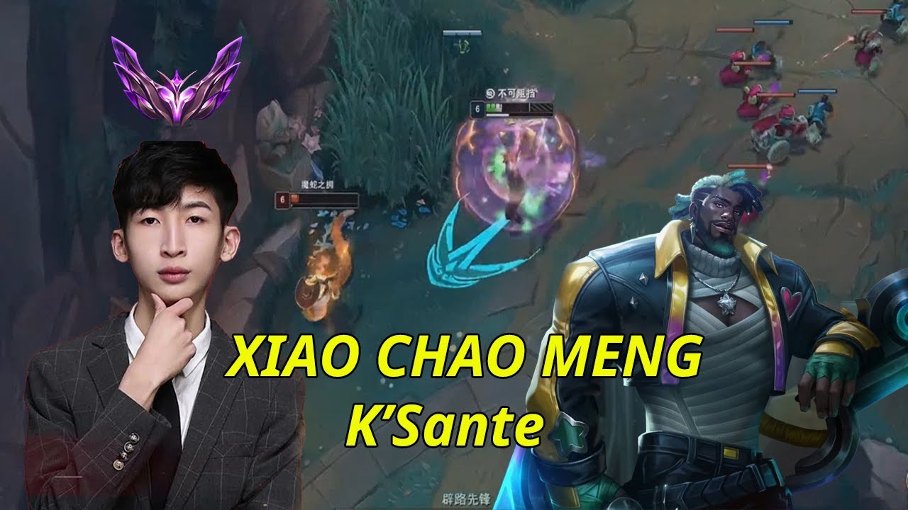 Xiao Chao Meng và con K'Sante thần bón hành Cassiopeia ko kịp thở ...