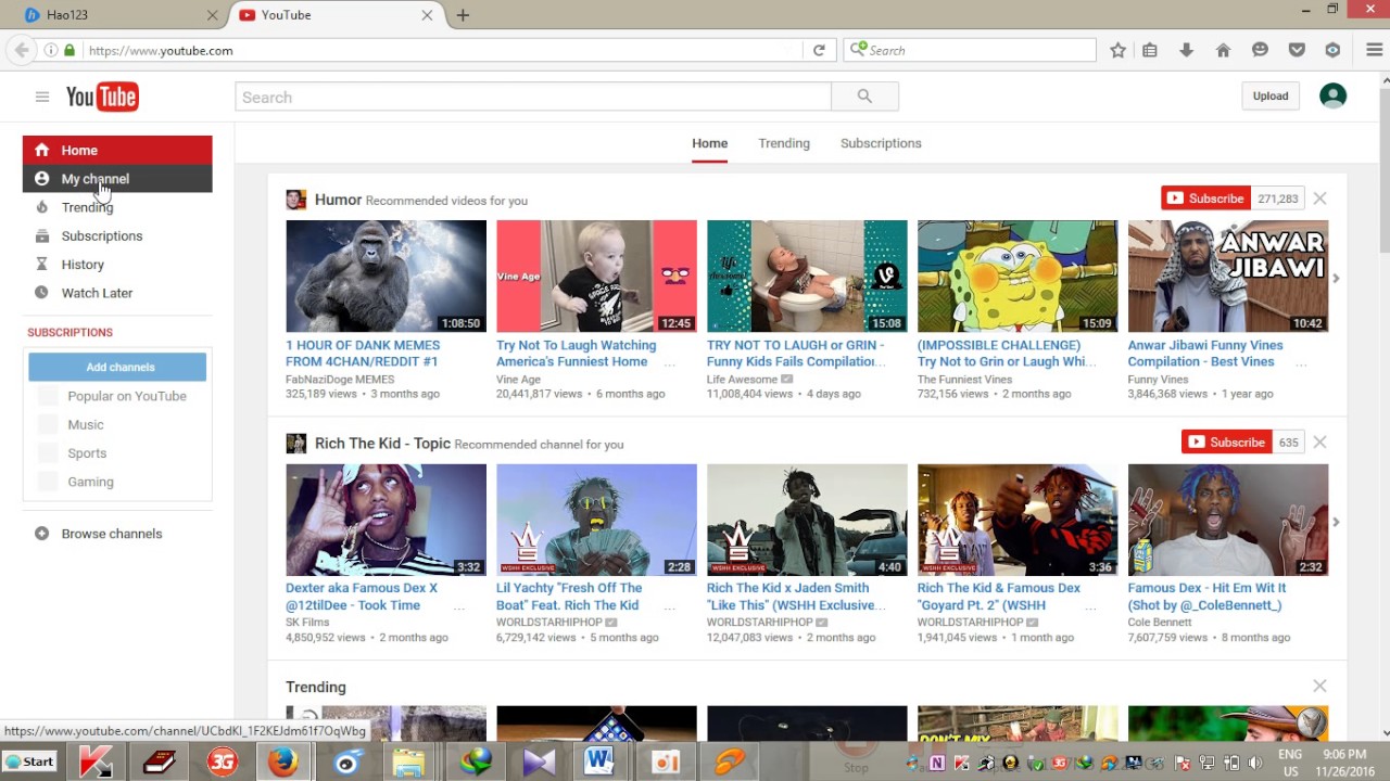 how to create subcribe in youtube channel របៀបយក សាប់ស្រាយ ដាក់ លើយូធុប ...