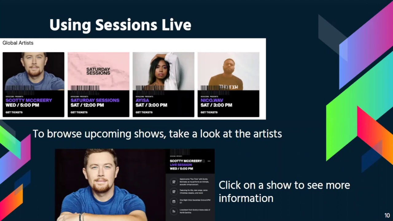 How to Watch Live Concerts Online - YouTube
