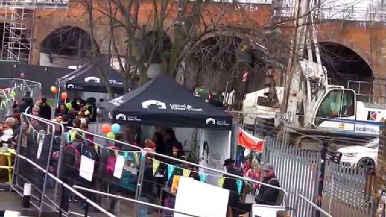 kentish town lock open day 23 Jan 2016 - Regent's Canal - YouTube