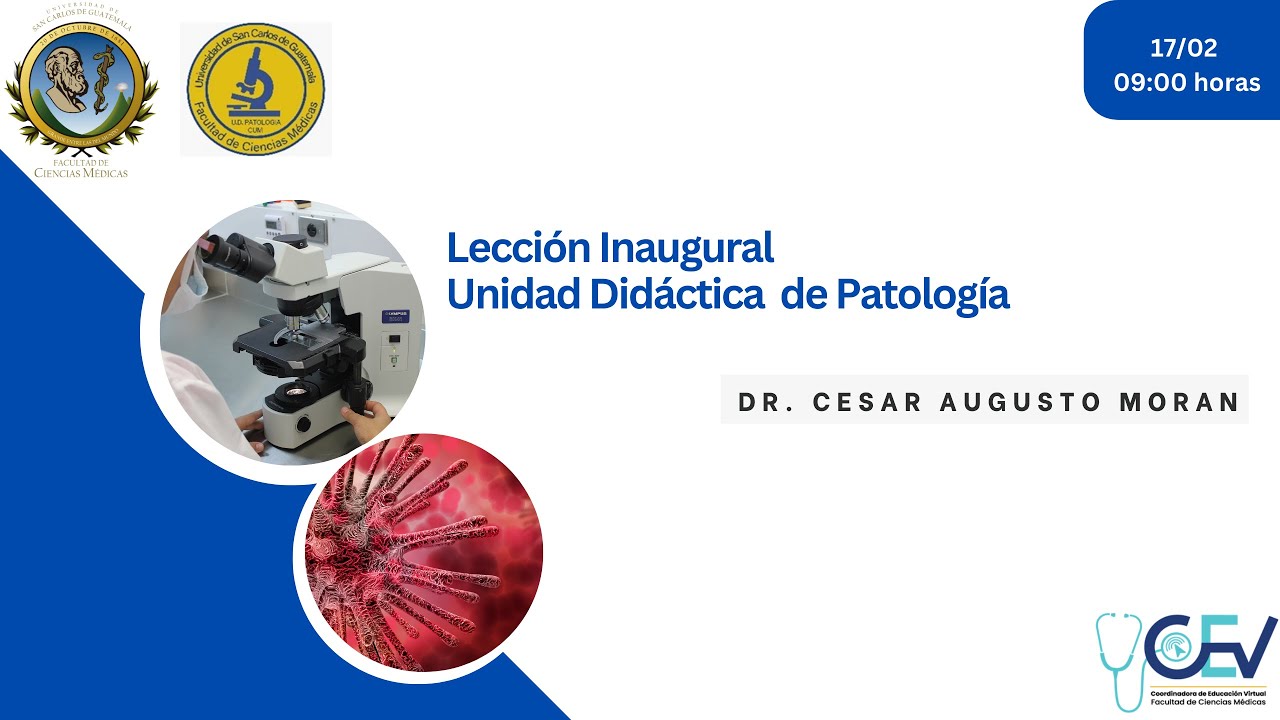 Lección Inaugural Unidad Didáctica de Patología - YouTube