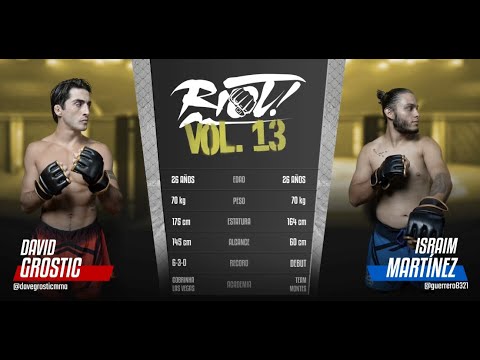 DAVID GROSTIC VS ISRAIM MARTINEZ - YouTube
