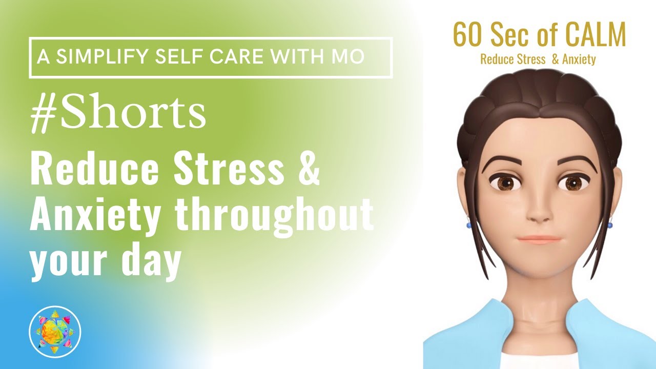 60 Sec of Calm: Reduce Stress and Anxiety #Shorts - YouTube