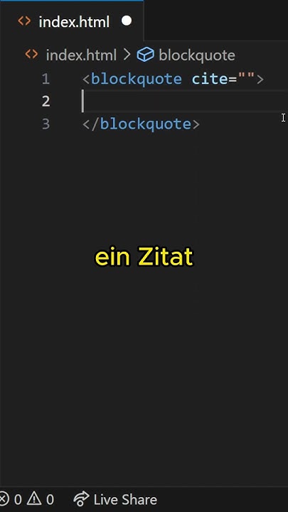 Blockquote Element In Html Coding Html Youtube