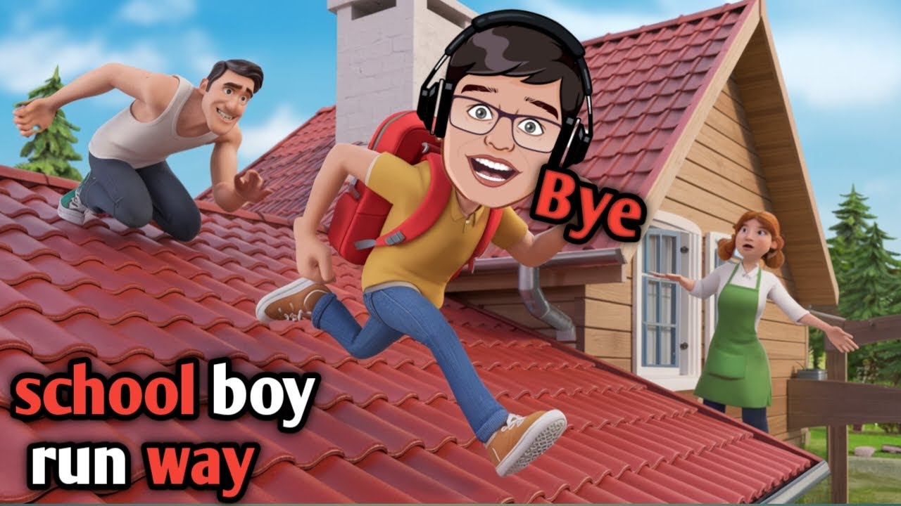 Schoolboy runway Rooftop escape - YouTube