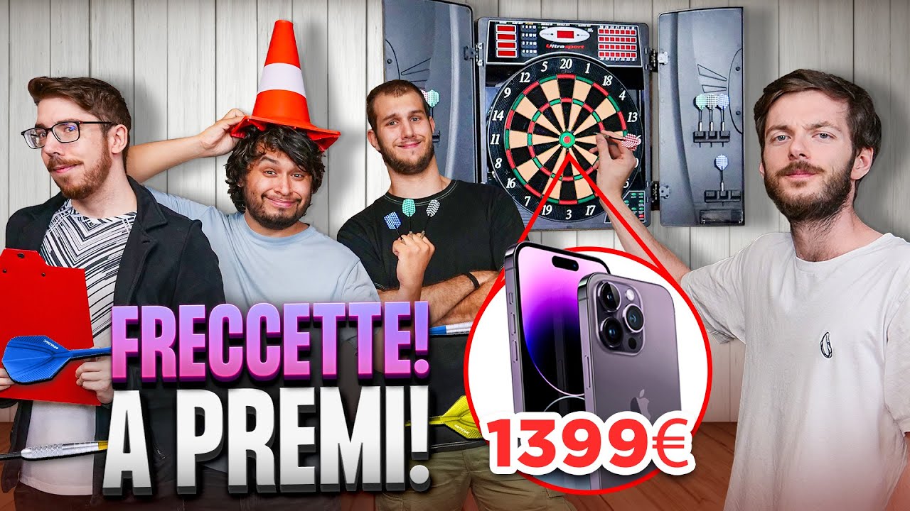 FRECCETTE A PREMI! Ogni numero una vincita! - YouTube