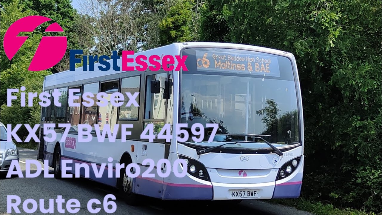 *Nice sounding* Onboard: First Essex KX57 BWF 44597, c6 from BAE ...