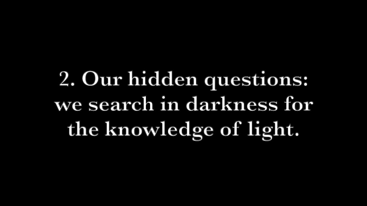 Hidden questions - YouTube