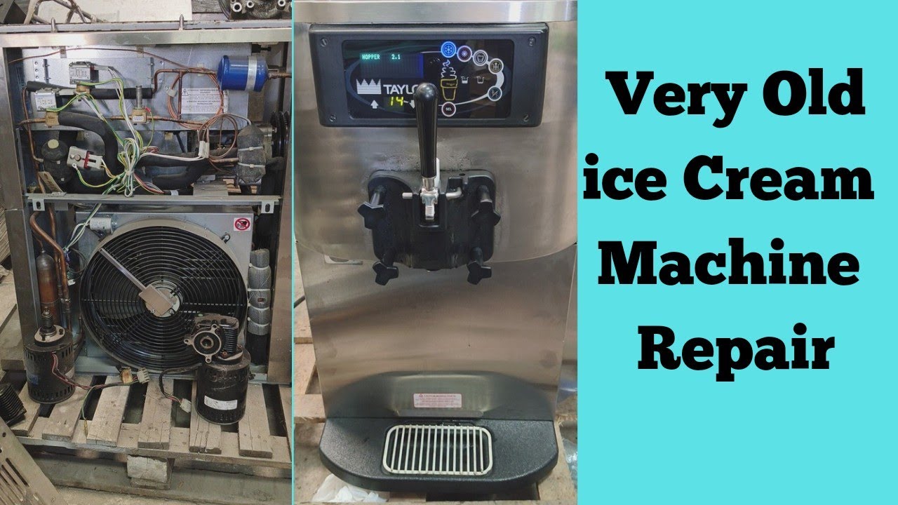 Old Taylor soft serve ice cream Machine repair||How to Repair taylor ...