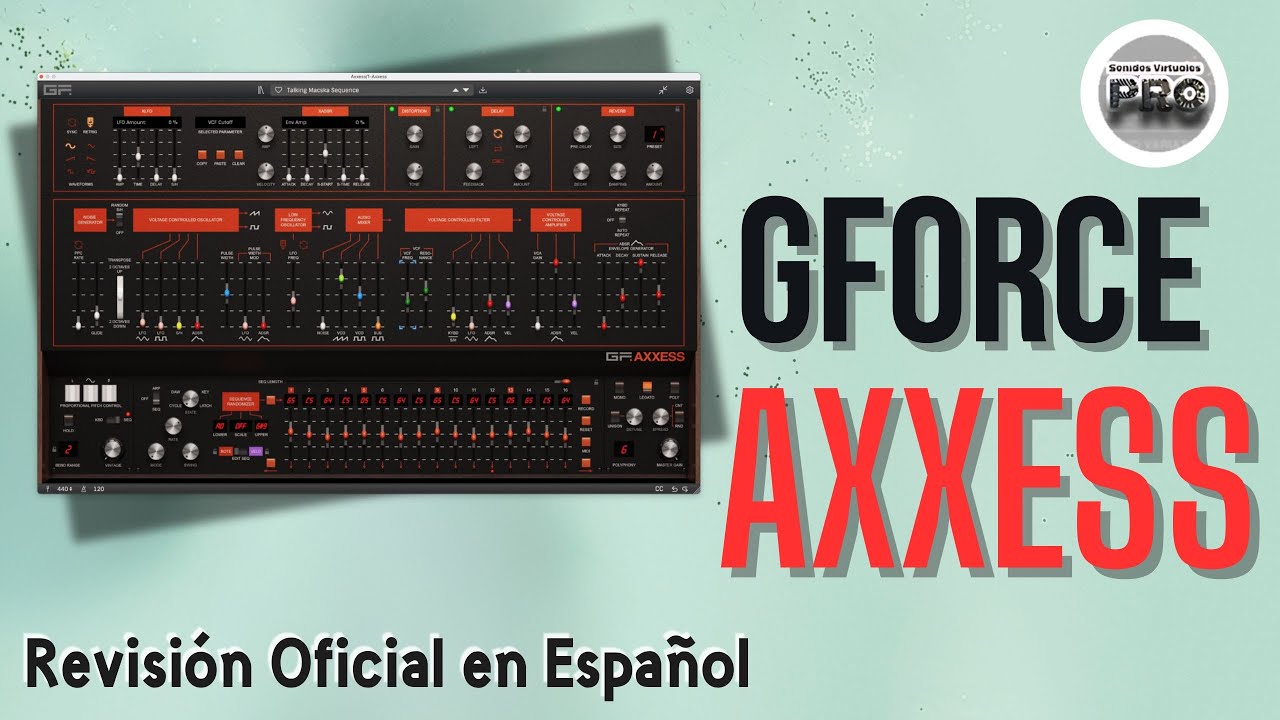 🎹GForce Software AXXESS🎹 -Revisión Oficial en Español- - YouTube