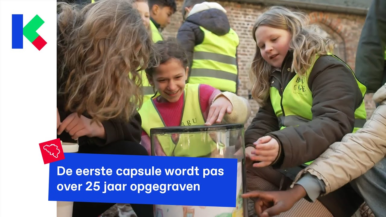 Deze jongens en meisjes maken een tijdscapsule voor de toekomst! - YouTube
