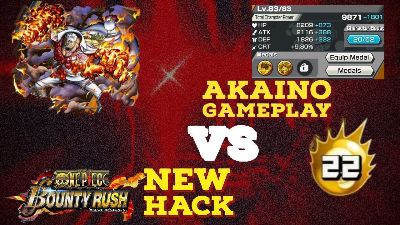 NEW BLACKBEARD HACK ? ADMIRAL AKAINO LV. 83 SS LEAGUE BATTLE GAMEPLAY ...